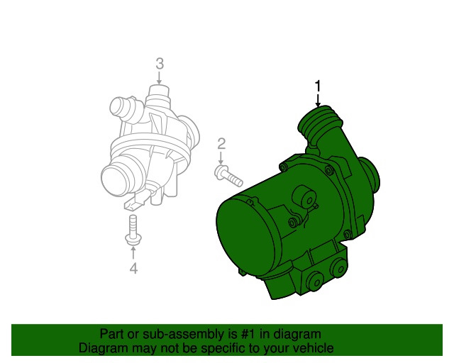 11517588885 Водяная помпа BMW | Запчасти на DRIVE2