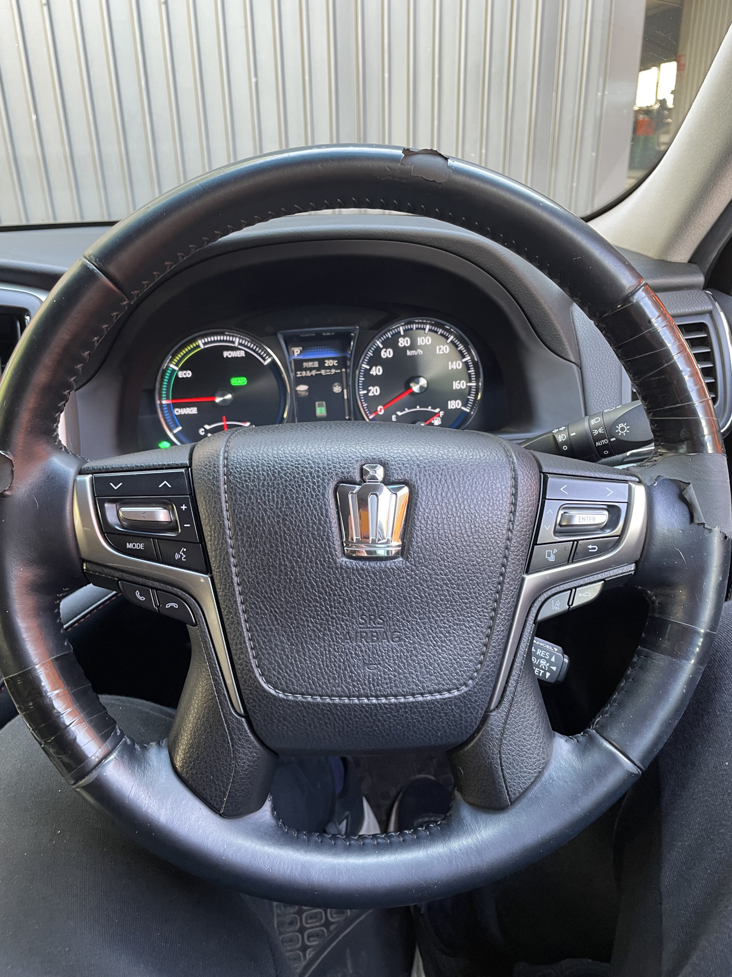 Перешив руля — Toyota Crown (S210), 2,5 л, 2017 года | другое | DRIVE2