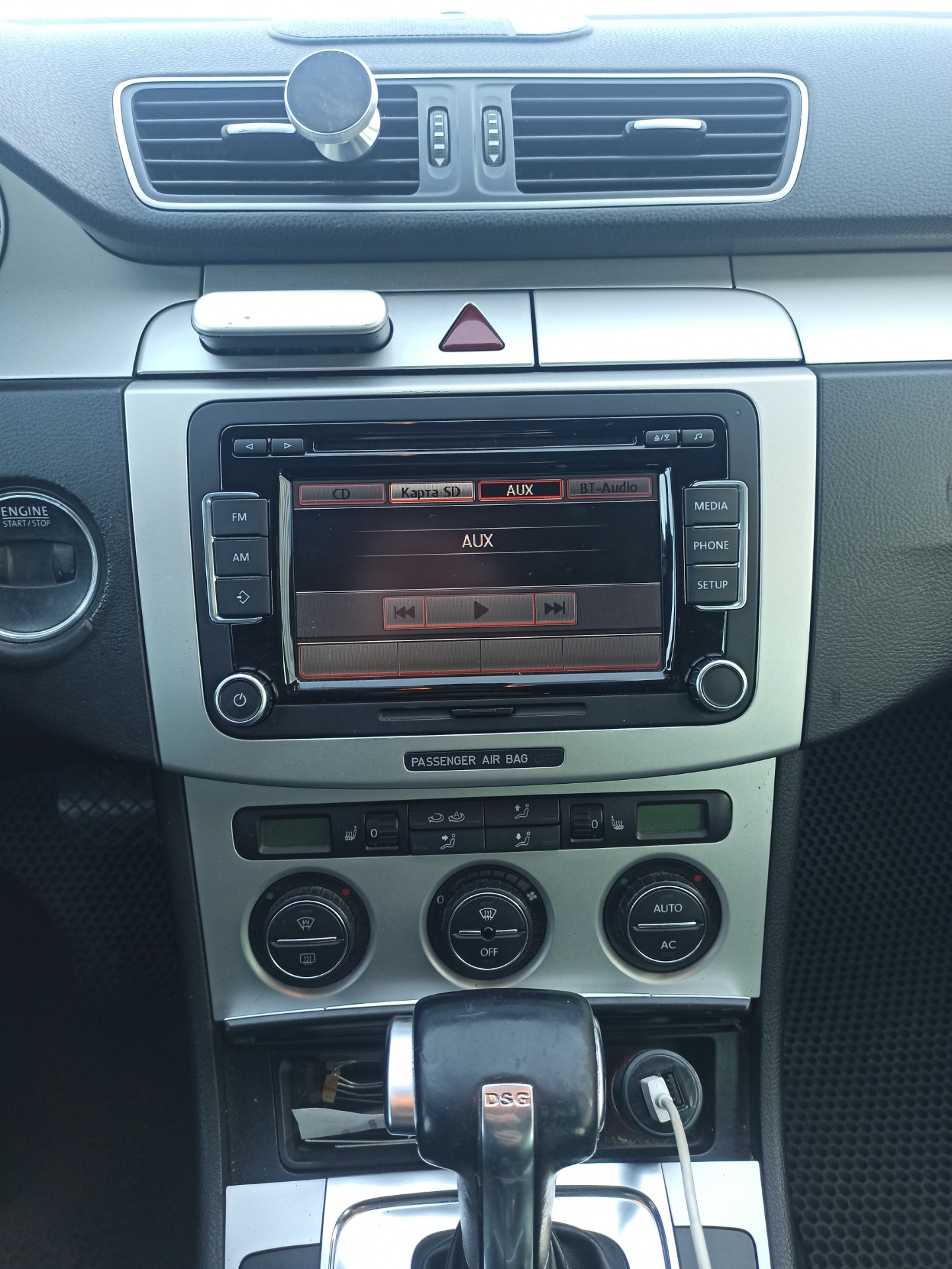 RCD 510 bosch — Volkswagen Passat Variant (B6), 2 л, 2009 года ...