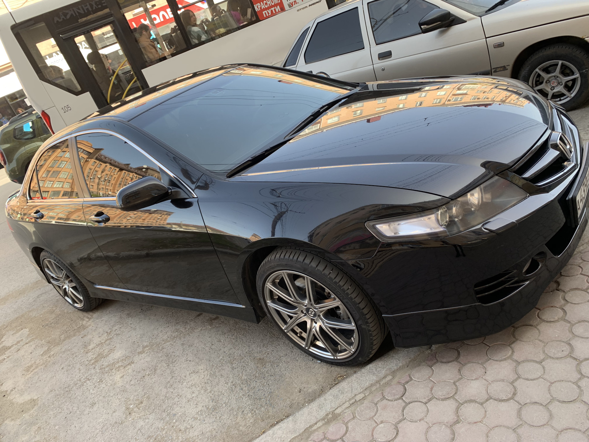 Новые диски Enkei FS-Concept 01 r18 — Honda Accord (7G), 2,4 л, 2007 года | колёсные диски | DRIVE2