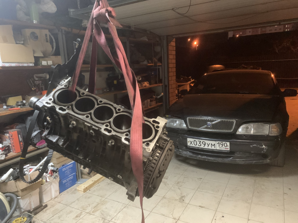 Ремонт мотора 🥲 — Volvo C70 (1G), 2,4 л, 1999 года | запчасти | DRIVE2