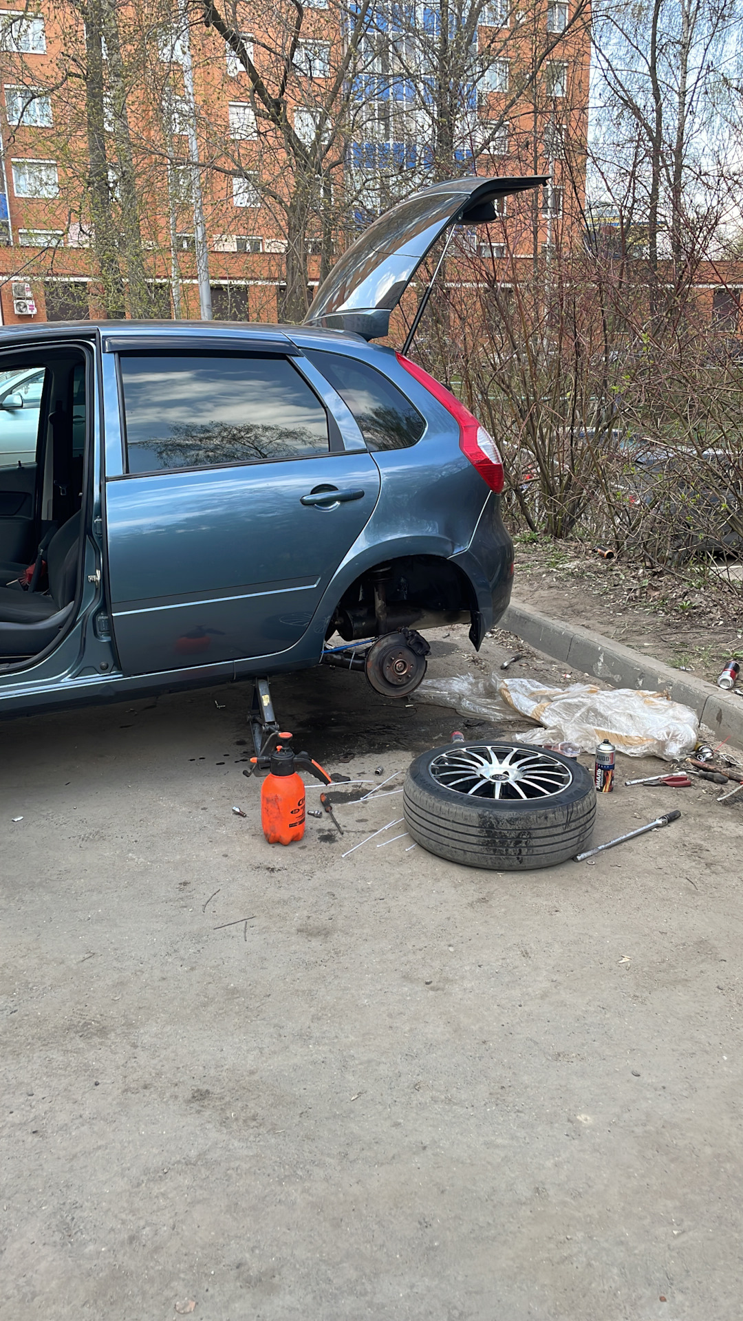 Здт, мечта — LADA Калина 2 хэтчбек, 1,6 л., 2014 года | тюнинг | DRIVE2