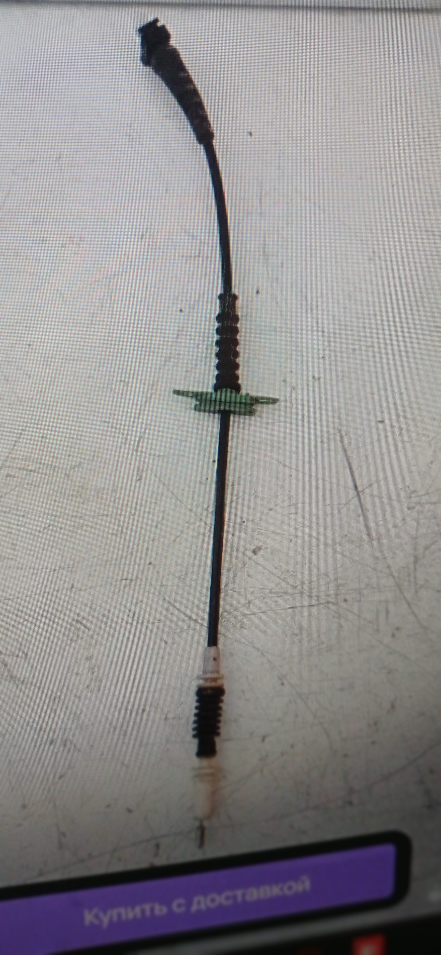 Трос внутренней ручки салона(для открывания двери.) — Audi 80 (B4), 2 л ...