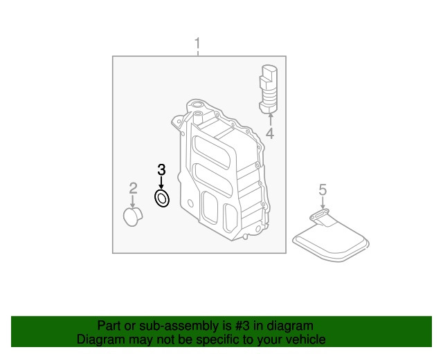 4532339000 Упорное кольцо сливной пробки акпп KIA HYUNDAI | Запчасти на ...