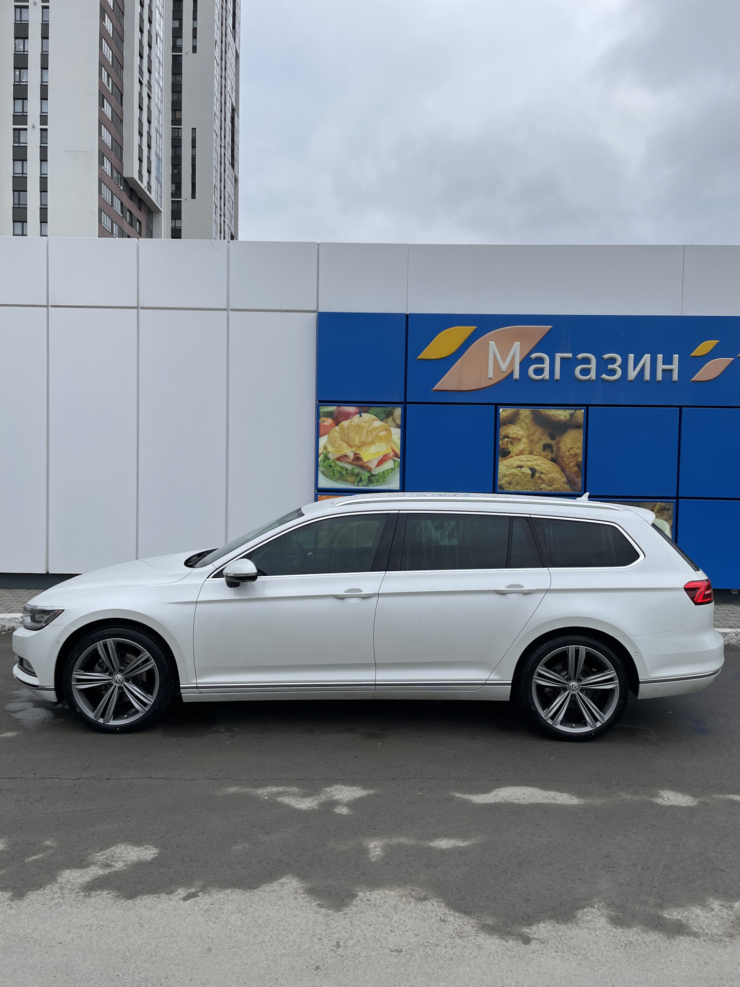 19 Sebring + Eibach -30 — Volkswagen Passat Variant (B8), 1,4 л, 2016 года | стайлинг | DRIVE2