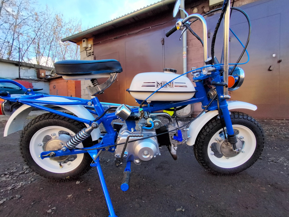 Омологация советского мопеда Riga MINI современным китайским двигателем ...