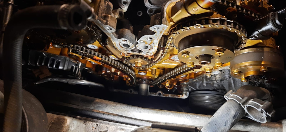 Переуплотнение передней крышки и прокладок клапанных Volvo v8 — Volvo ...