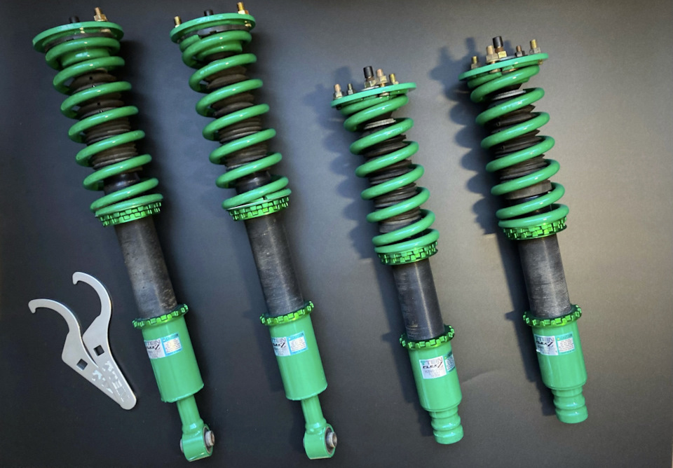 Tein Flex z — Honda Accord (7G), 2,4 л, 2007 года | тюнинг | DRIVE2