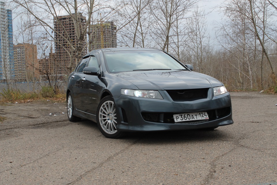 Закончена эпопея с бампером, новые фото — Honda Accord (7G), 2 л, 2003 года | фотография | DRIVE2