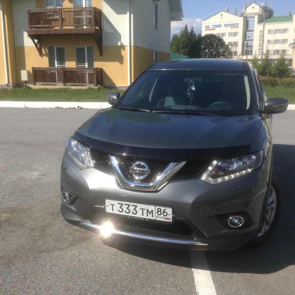 дефлектор капота — Nissan X-Trail III (t32), 2 л, 2015 года ...