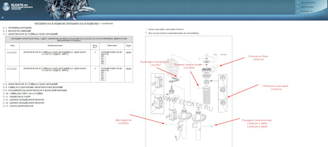 13219067 ДЕМПФЕР ПРУЖИНЫ ПОДВЕСКИ GM | Запчасти на DRIVE2