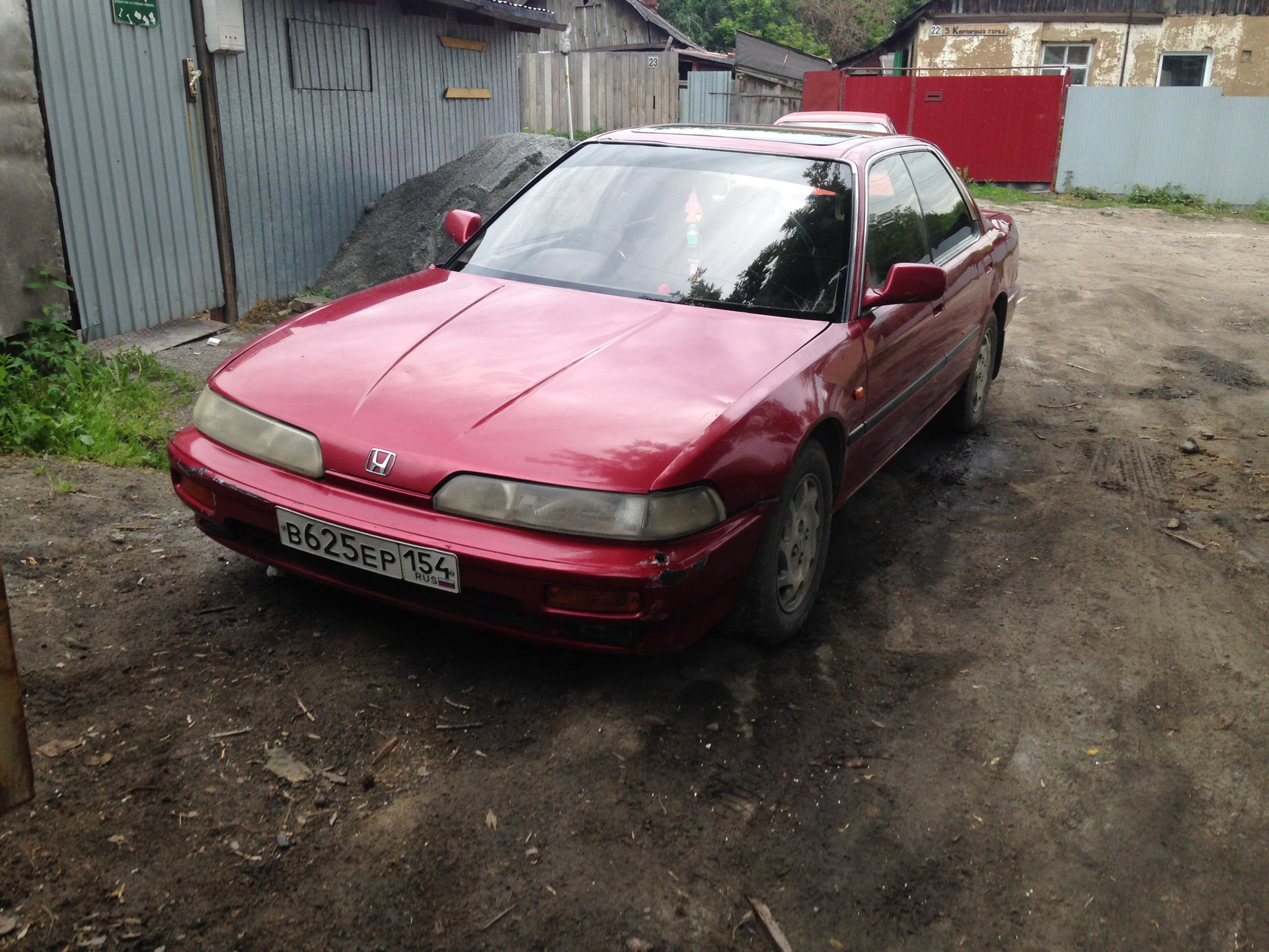 Искупались, новые фотки! — Honda Integra (DA5-DA9/DB1-DB2), 1,6 л, 1990 ...