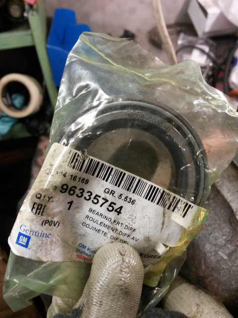 96335754 КПП подш.дифференциала GM | Запчасти на DRIVE2