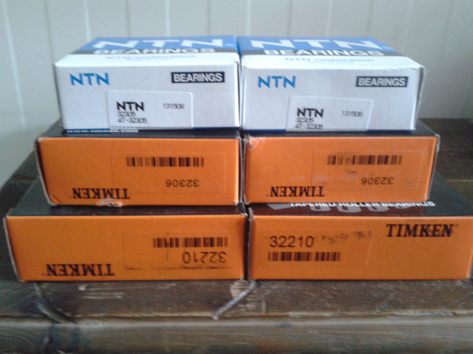 ремонт ходовой часть 2 замена ступичных подшипников — ГАЗ 3102, 2,5 л ...