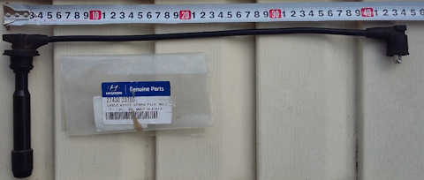 2743023700 Провод свечи зажигания KIA HYUNDAI | Запчасти на DRIVE2