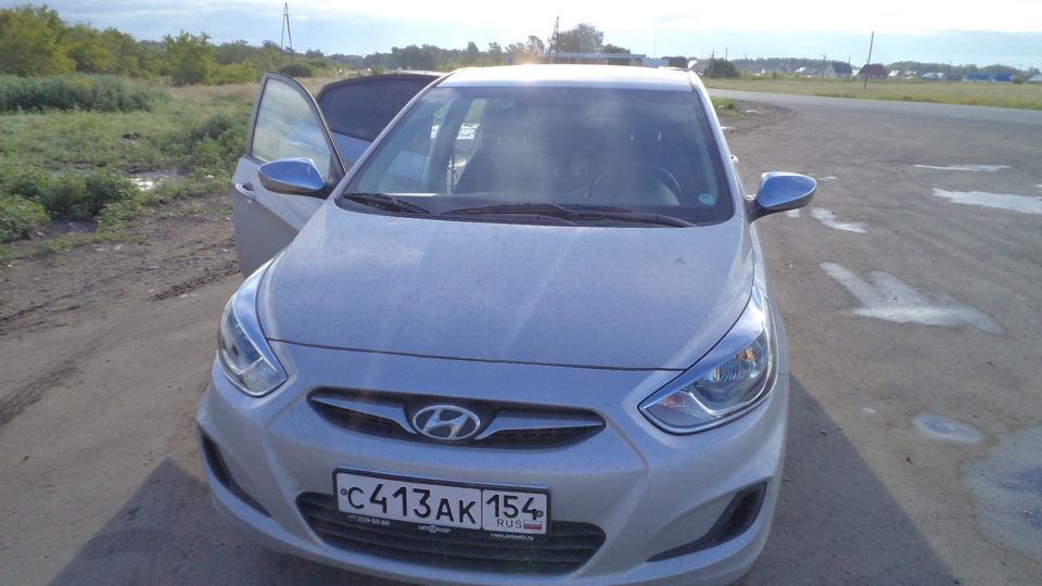 Стеклоочистители. — Hyundai Solaris (1G), 1,4 л, 2013 года | расходники | DRIVE2