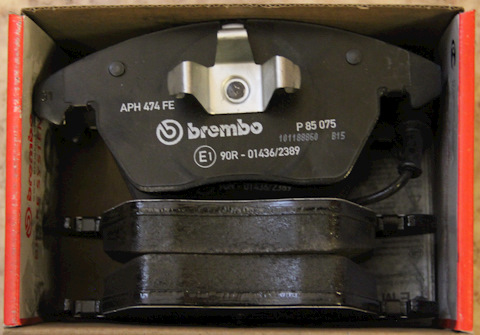 P85075 Тормозные колодки brembo | Запчасти на DRIVE2
