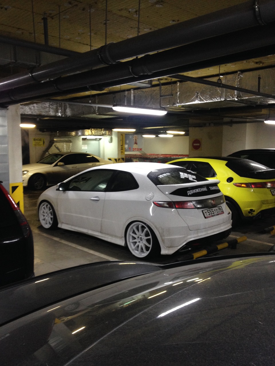 Winter mode ON — Honda Civic Type R (3G), 2 л, 2008 года | шины | DRIVE2