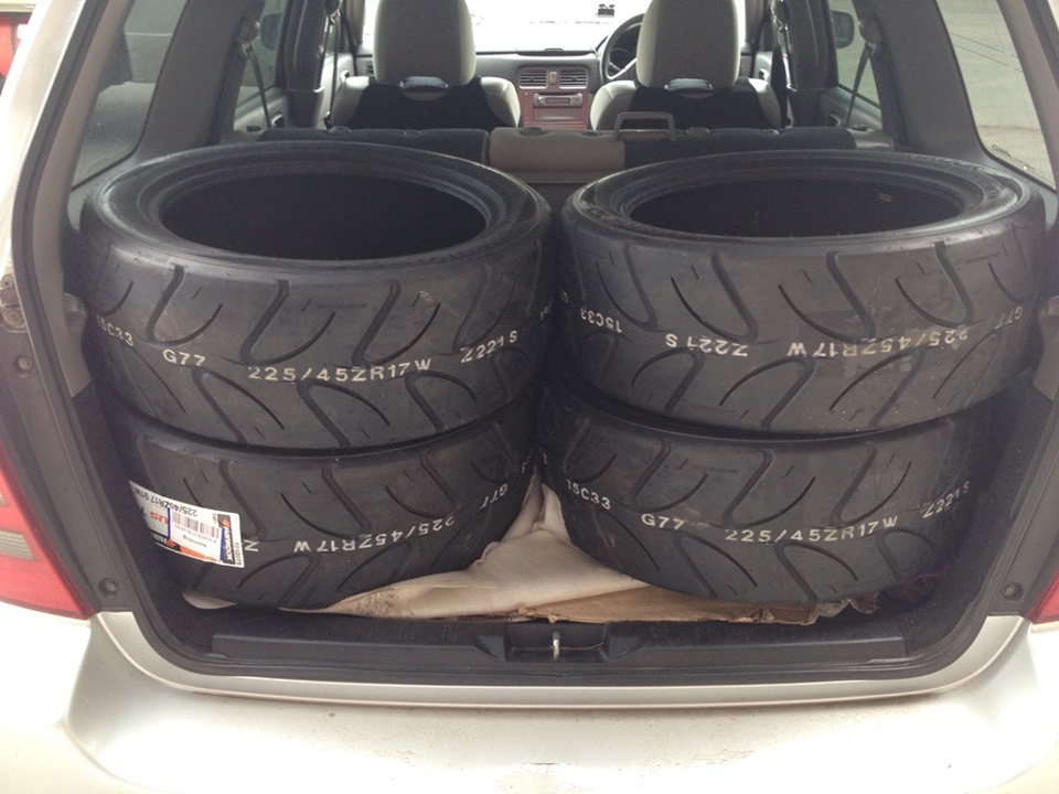 Покупка новых Hankook Ventus TD — Subaru Impreza WRX STI (GD), 2,5 л ...