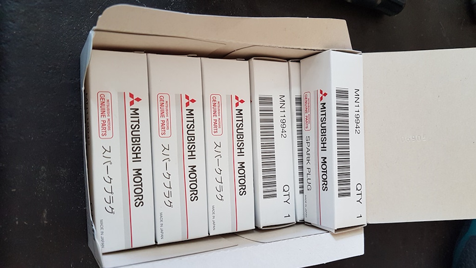 MN119942 Свеча зажигания Mitsubishi | Запчасти на DRIVE2