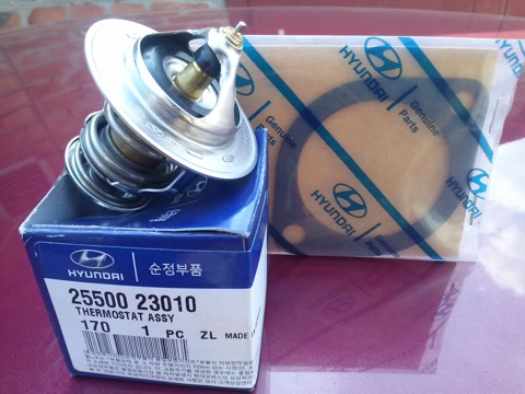 2550023010 Термостат KIA HYUNDAI | Запчасти на DRIVE2
