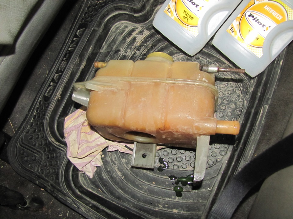 Починки. Часть первая: жидкость расширяется. — Daewoo Leganza, 2,2 л ...