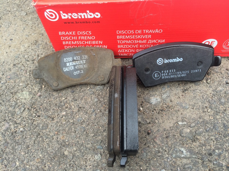 8200432336 Колодки тормозные RENAULT | Запчасти на DRIVE2
