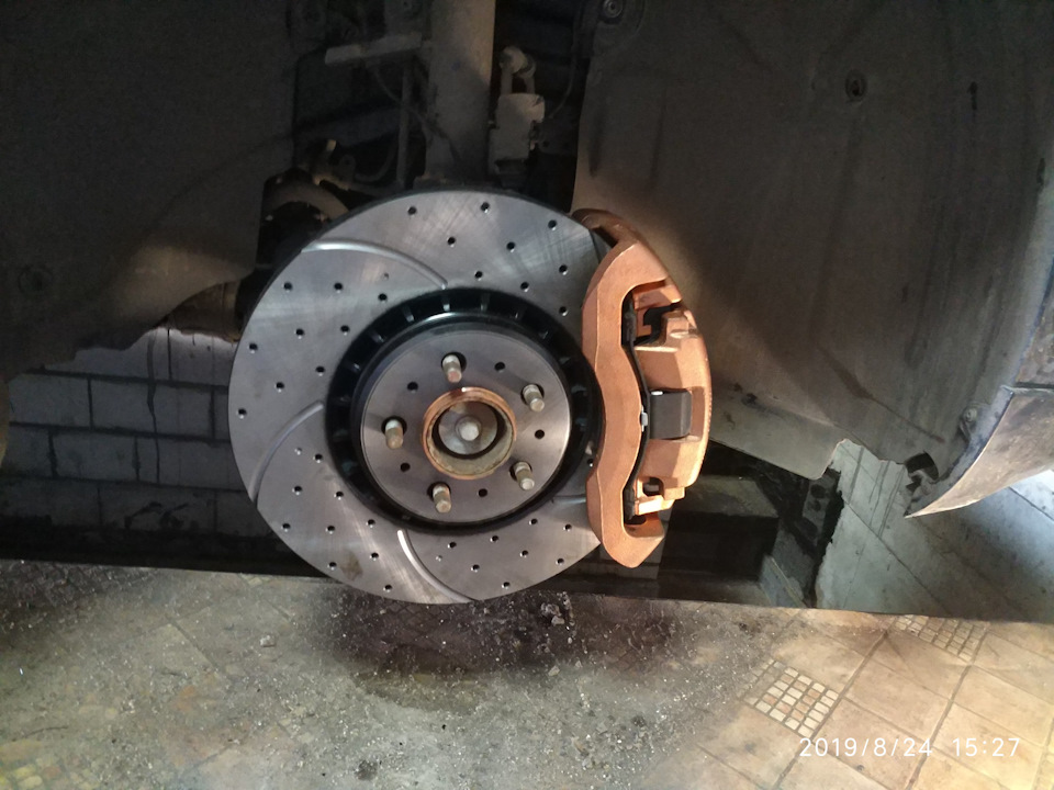 Тормоза 336мм от XC90 на Mondeo4 — Ford Mondeo IV, 2 л, 2011 года ...