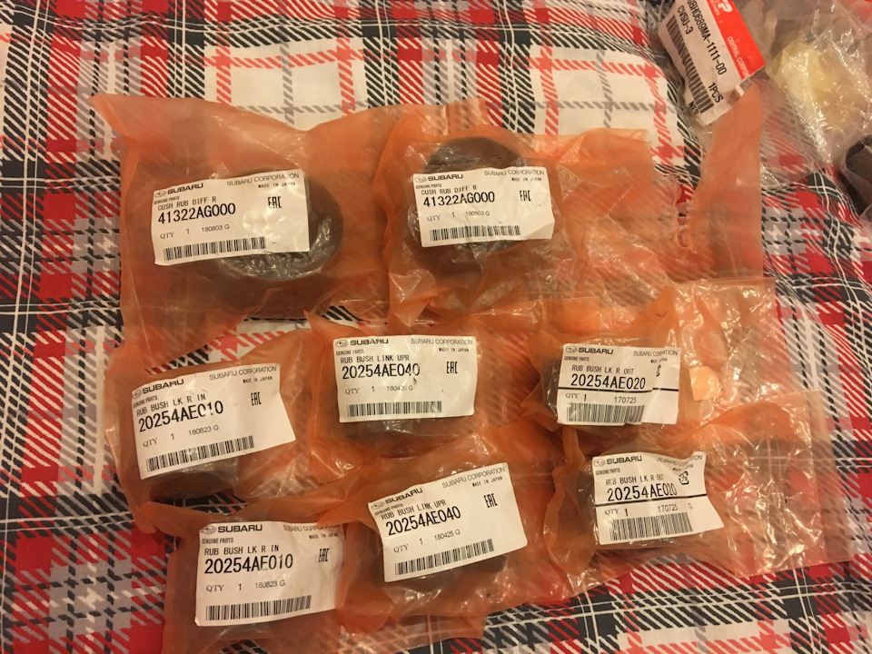 Ремонт задней подвески автомобиля — Subaru Outback (BP), 3 л, 2003 года ...