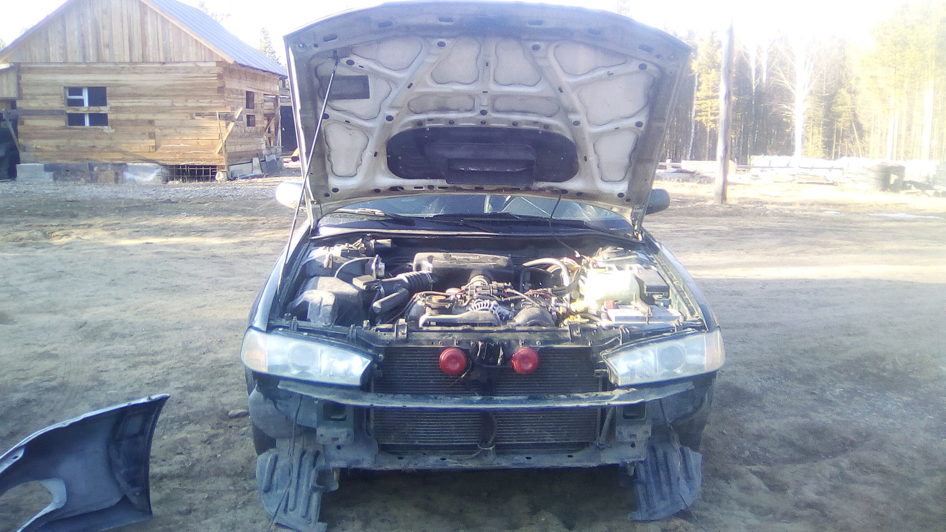 видок — Subaru Legacy Outback (BD/BG), 2,5 л, 1998 года | стайлинг | DRIVE2