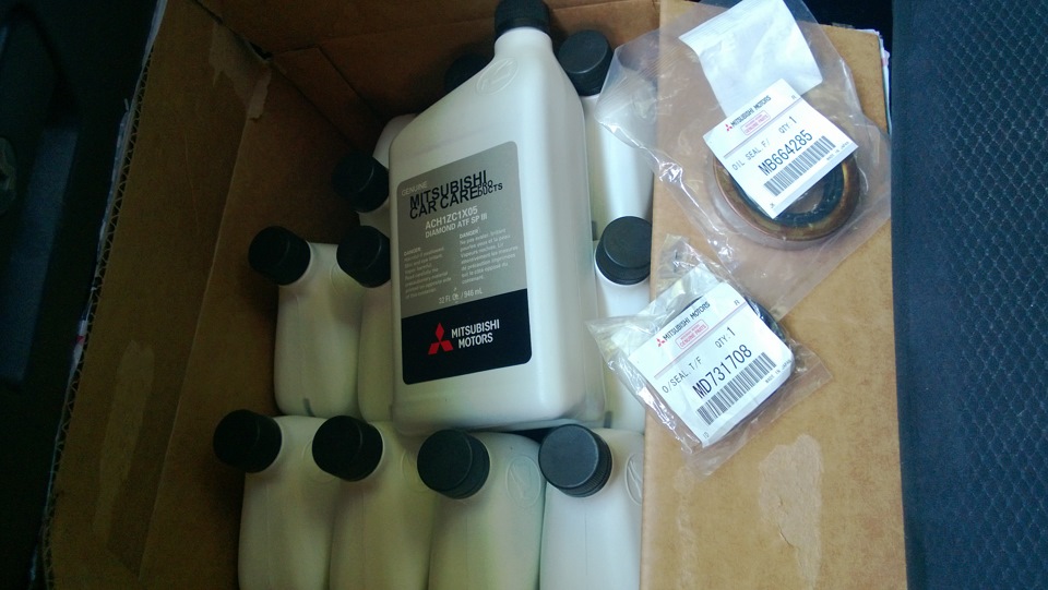 Замена масла в АКПП — Mitsubishi Pajero (4G), 3,2 л, 2007 года | визит ...