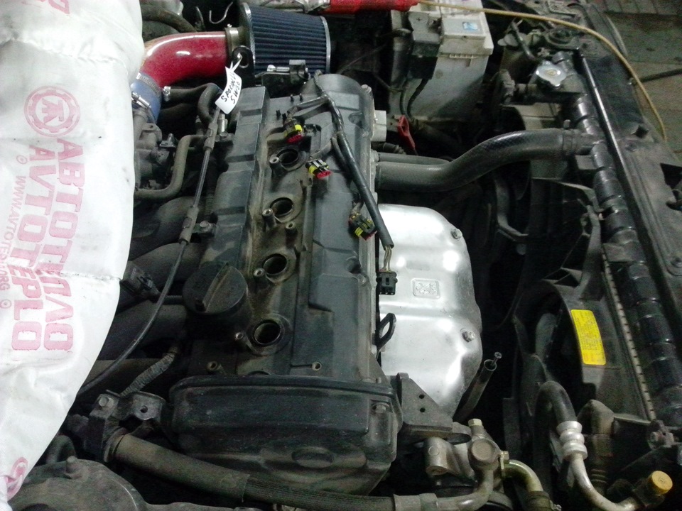 Поменял катушки зажигания и свечи — Hyundai Sonata IV (EF), 2 л, 2004 ...