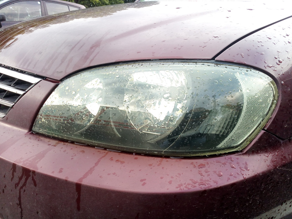 Покраска передних фар — KIA Spectra, 1,6 л, 2006 года | своими руками ...