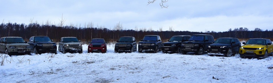 Встреча RR Clan на природе. — Land Rover Range Rover Evoque (1G), 2 л ...