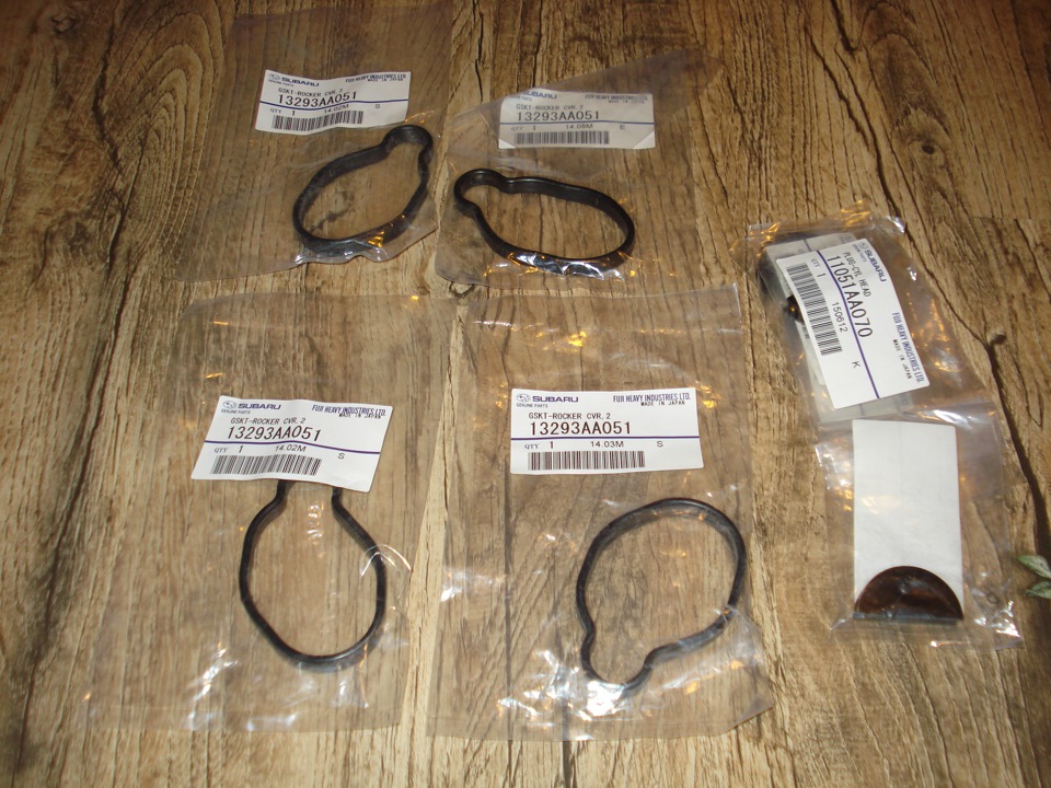 #7.Замена прокладок клапанных, колец, и тд. — Subaru Impreza WRX (GC/GF ...