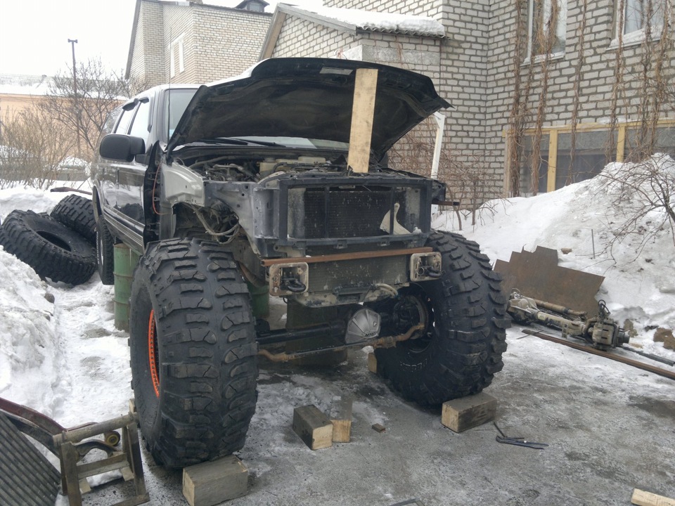 Годзилла III (Fordzilla) — Стройка — Ford Excursion, 6,8 л, 2001 года ...