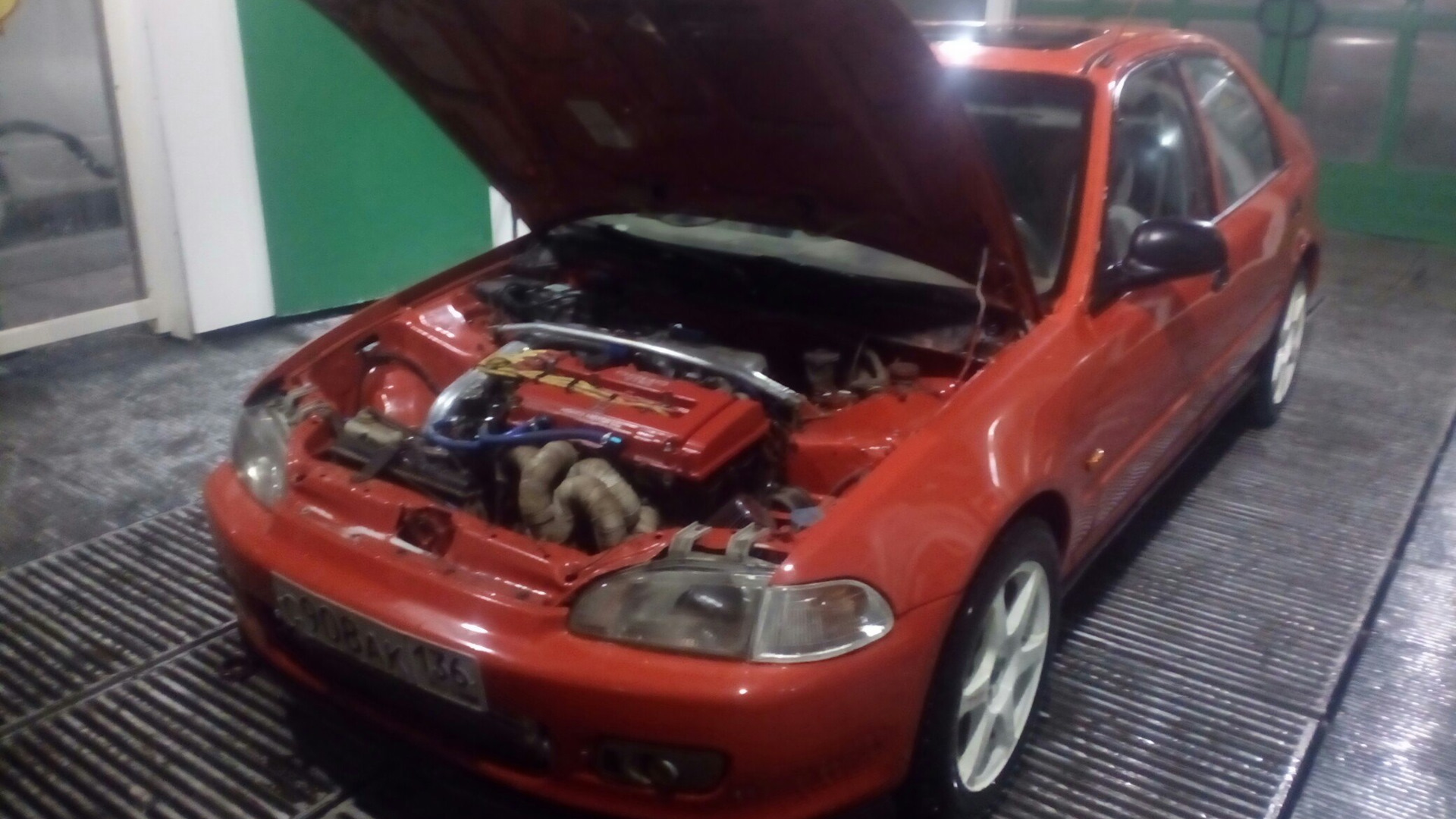 Honda Civic (5G) 0.5 бензиновый 1992 | b20 vtec turbo на DRIVE2