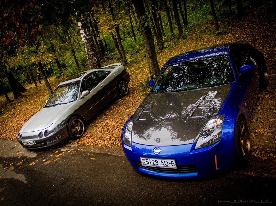 Две подружки на прогулке) — Acura Integra (DC2/DC4/DB7/DB8), 1,8 л ...