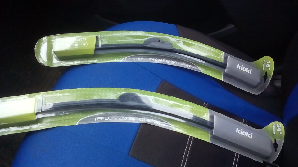 бескаркасные стеклоочистители — Lada Гранта (1G), 1,6 л, 2014 года ...