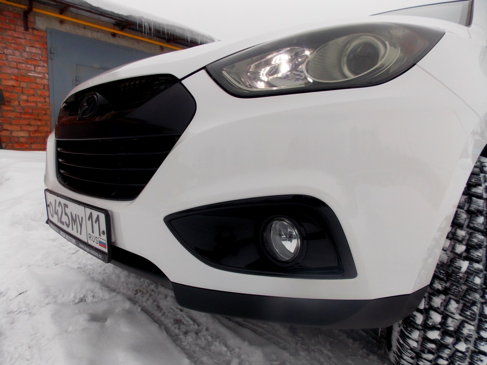 АнтиХром — Hyundai ix35, 2 л, 2012 года | стайлинг | DRIVE2