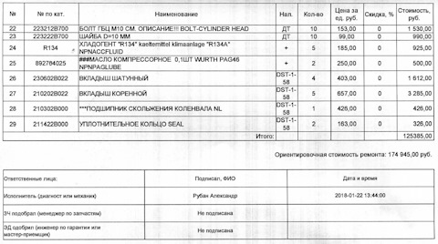 211422B000 Уплотнительное кольцо масляного канала к передней крышке ...