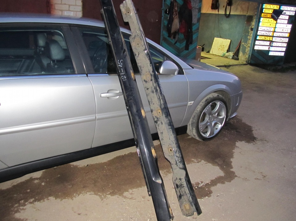 пороги irmscher ! — Opel Signum, 3 л, 2004 года | тюнинг | DRIVE2