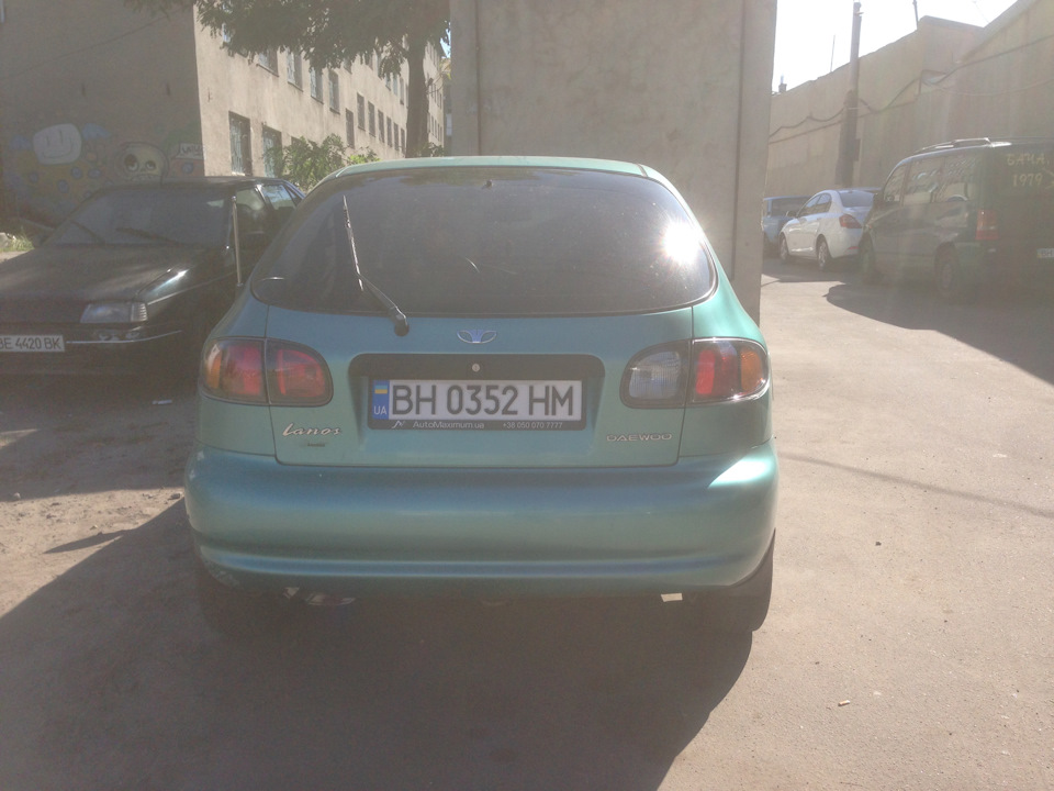Фонари део Ланос Sport ч.2 финальная — Daewoo Lanos, 1,5 л, 1998 года ...