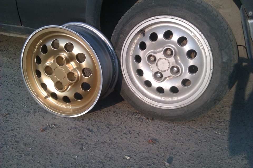 реставрация SpeedLine sl201 14 j5,5 et24 — DRIVE2