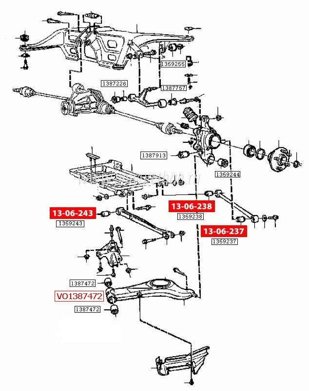 Задняя подвеска Multilink-1: Сайлентблоки. — DRIVE2