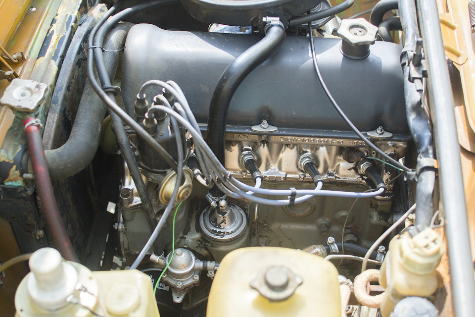 Engine bay. — Lada 2101, 1,6 л, 1979 года | плановое ТО | DRIVE2