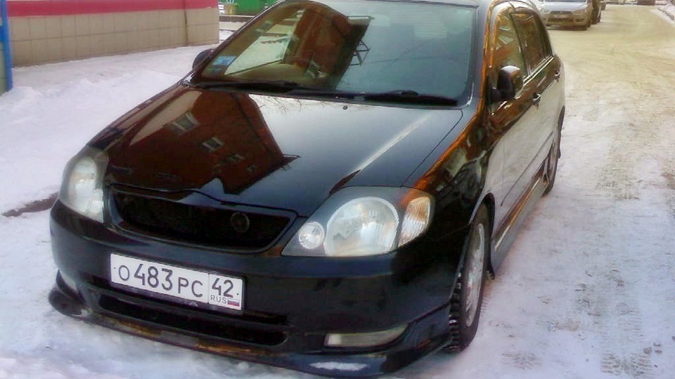 Toyota Corolla RunX 1.8 бензиновый 2001 | "TabuReD" на DRIVE2