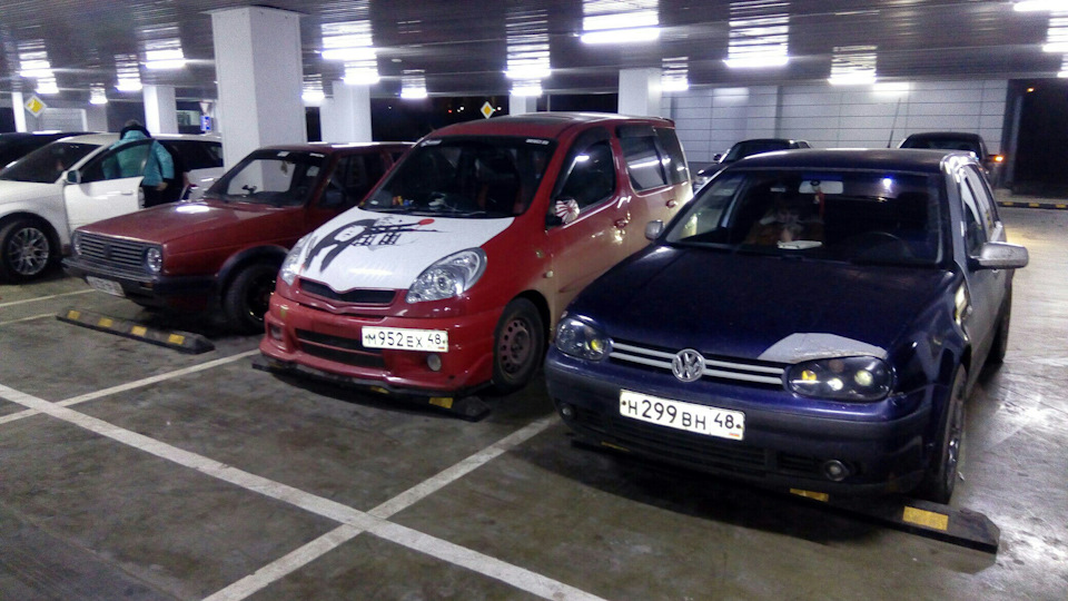 Встреча Драйв 2 Липецк 10.11.17 — Volkswagen Golf Mk2, 1,3 л, 1988 года ...