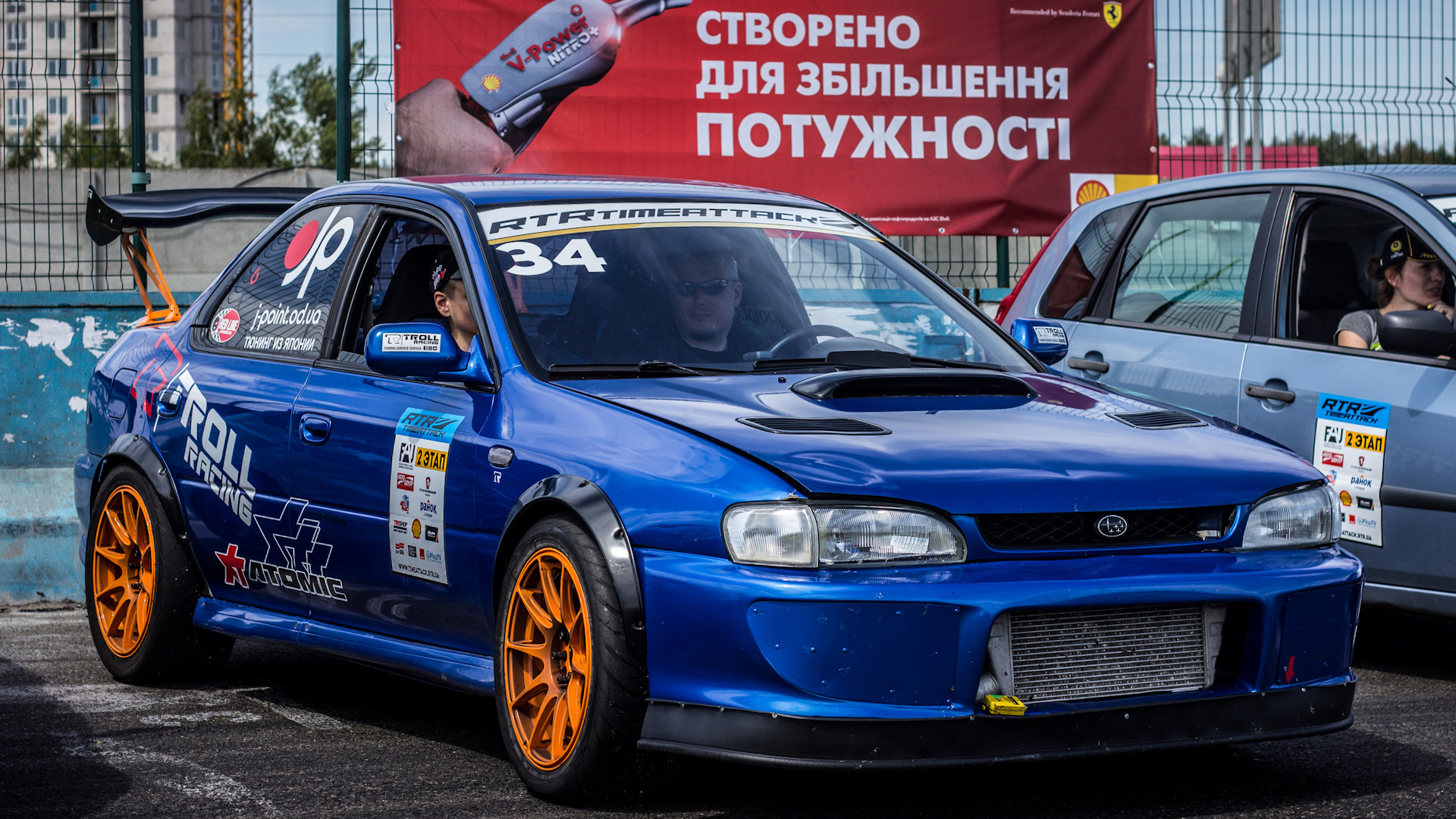 Subaru Impreza WRX (GC, GL) 2.0 бензиновый 1998 | GC8 Troll Racing Team ...