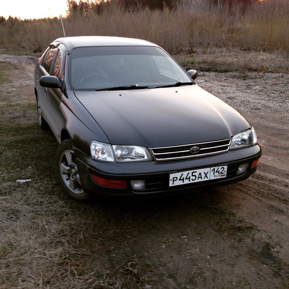 литье r 15 от toyota wish — Toyota Corona (T190), 1,8 л, 1993 года ...